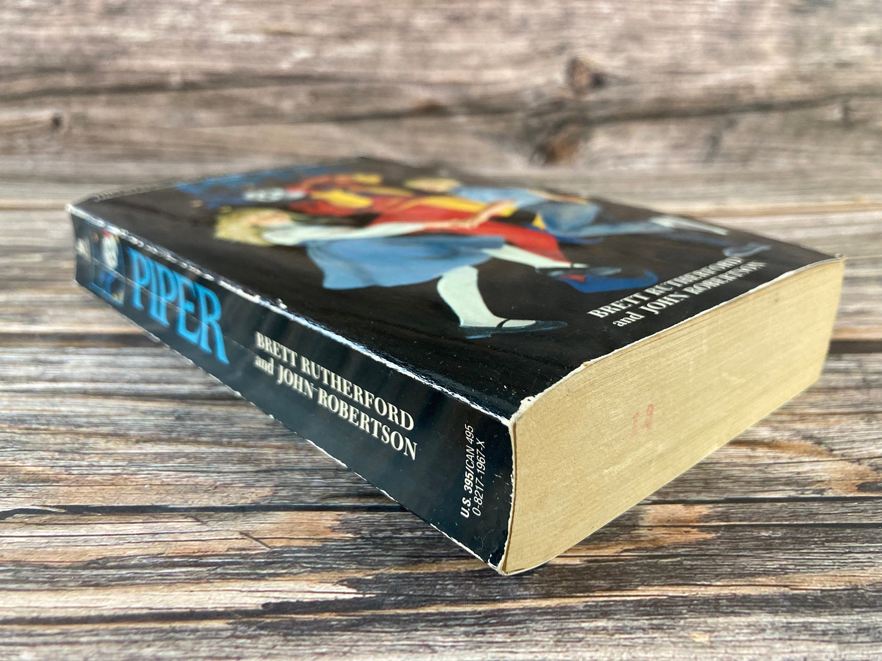 Piper by Brett Rutherford & John Robertson Zebra Horror Books Zebra ...