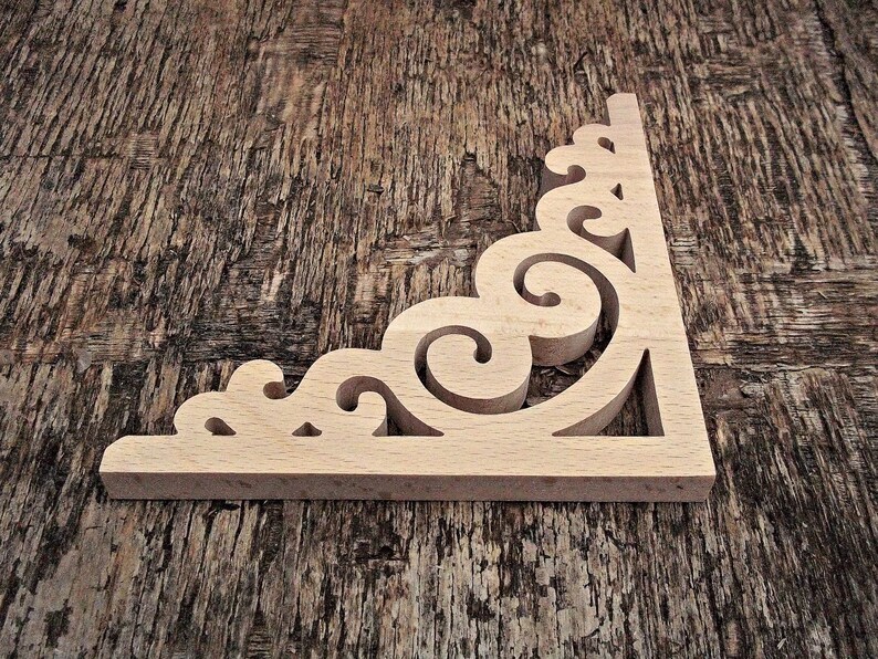 Victorian Corbel Bracket Wood Screen Door Bracket Rustic | Etsy