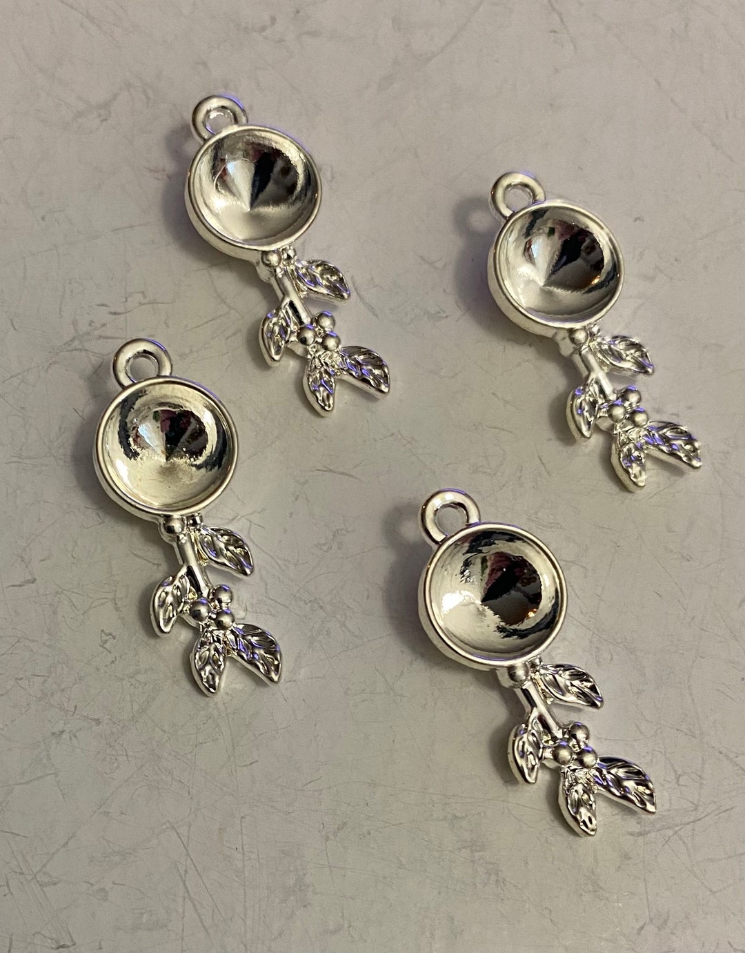 Findings Earring Martha Stewart Cabochon Settings cabochon Settings ...