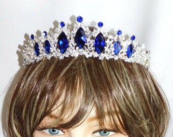 Royal Blue Crown | Etsy