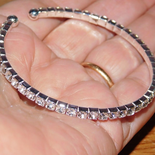 Flexible Diamond Bracelet - Etsy
