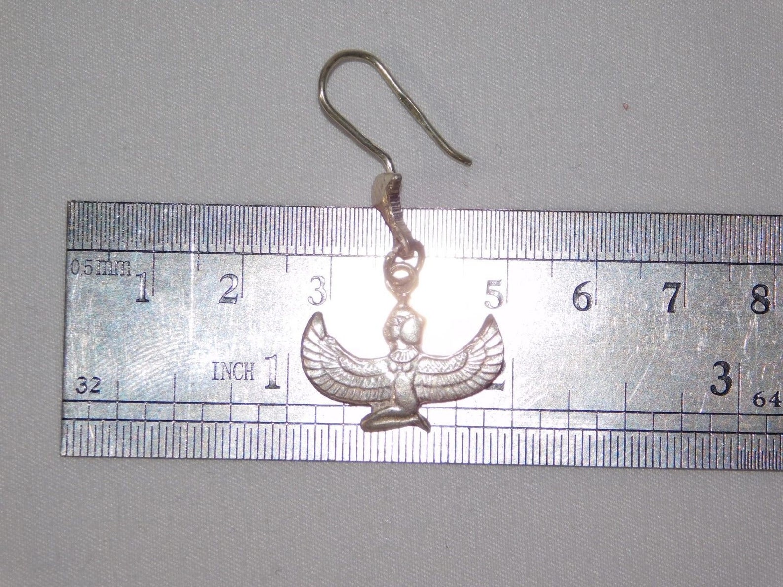 Hand Made Egyptian Solid Sterling Silver Stamped Handcraft | Etsy