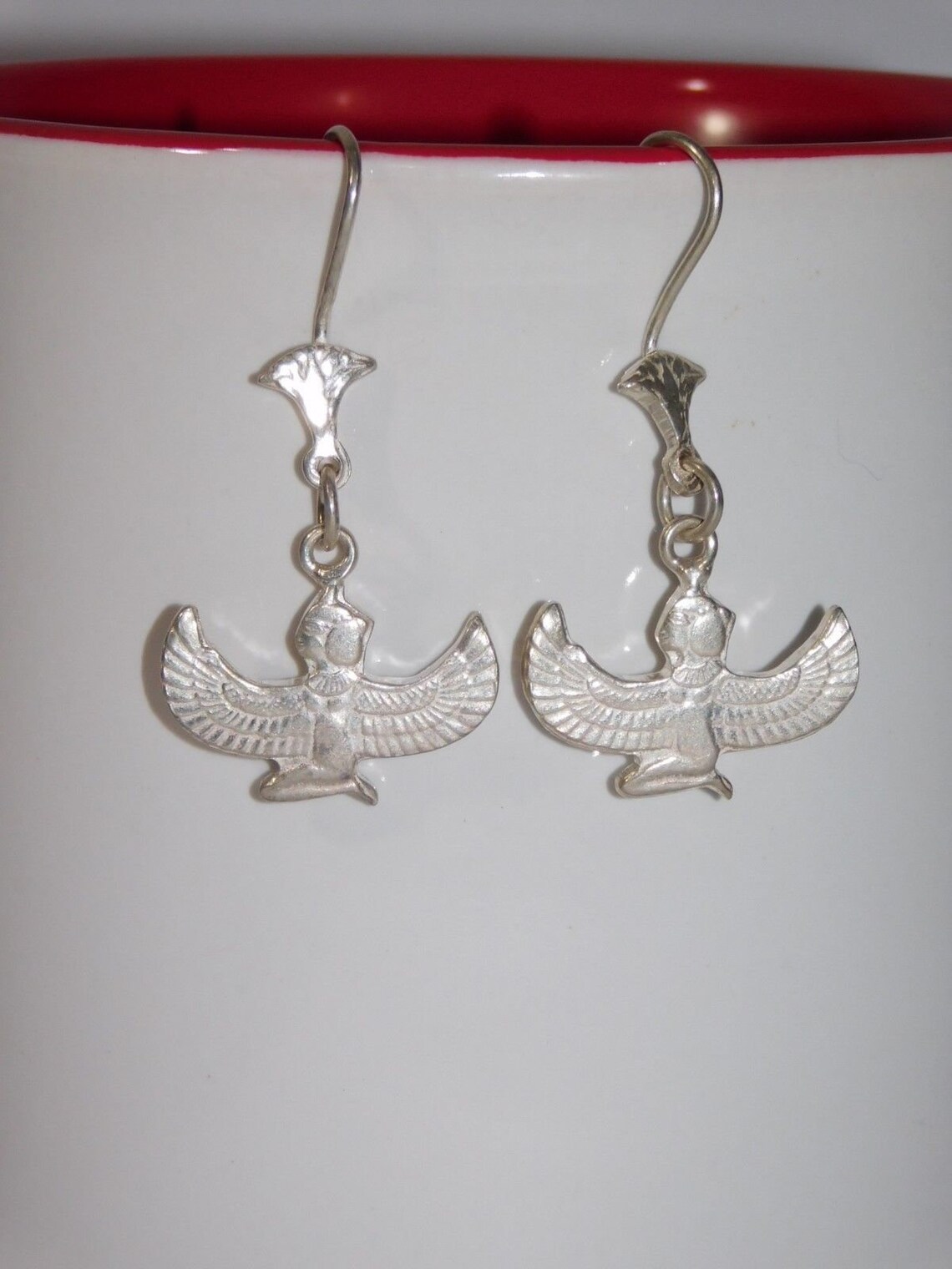 Hand Made Egyptian Solid Sterling Silver Stamped Handcraft | Etsy