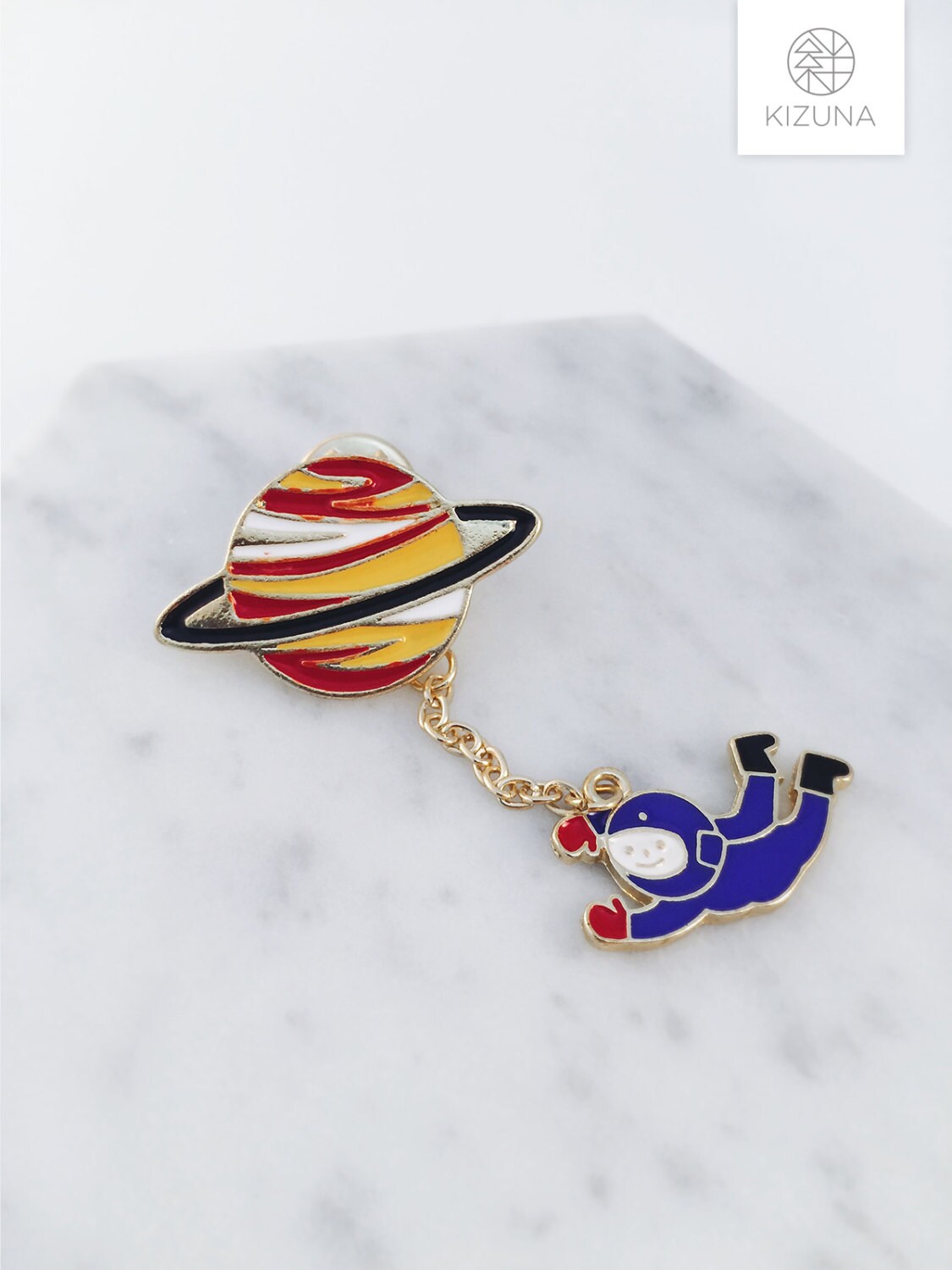 Astronaut Pin Rabbit Pin Fly Me to Space - Etsy