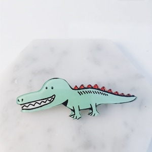Dinosaur Series Crocodile Pin Alligator Pin Dinosaur Pins - Etsy
