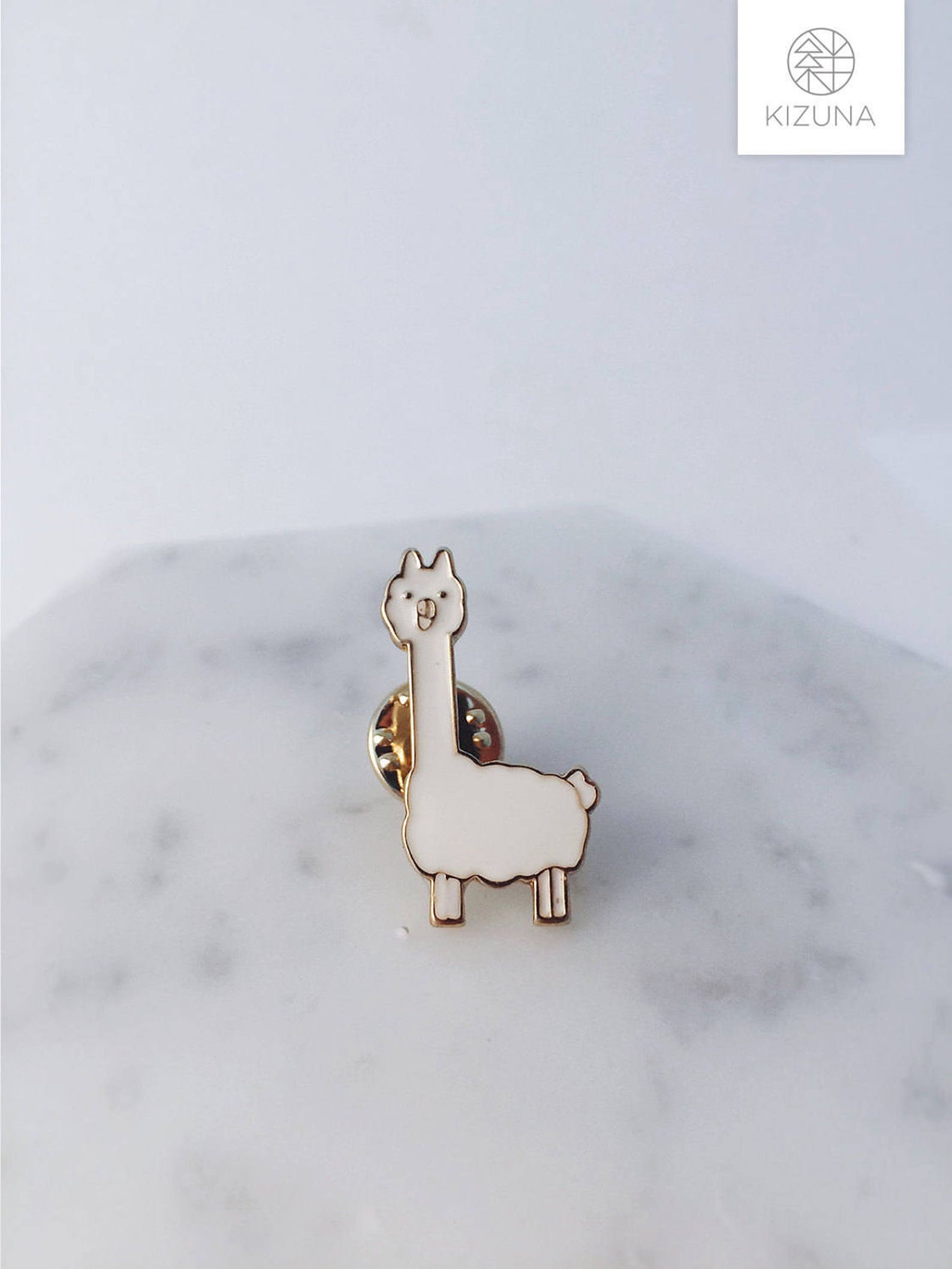 Llama Pin Alpaca Pin Fluffy Llama Animal Pins | Etsy