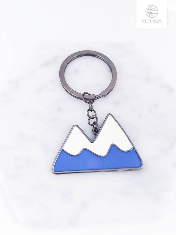Mount Fuji Keychain Mt. Fuji keychain Japan keychain Japan | Etsy