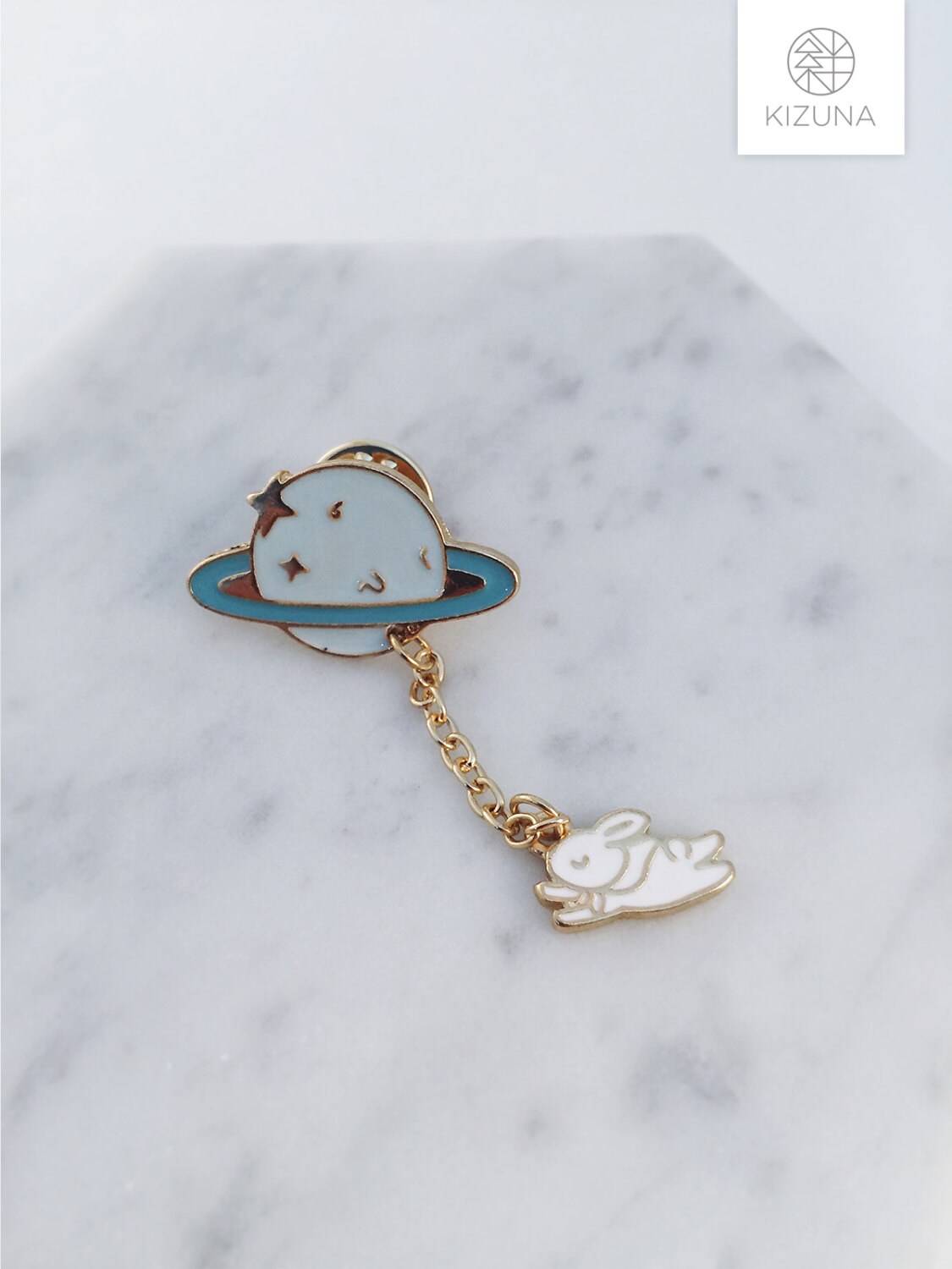 Astronaut Pin Rabbit Pin Fly Me to Space - Etsy