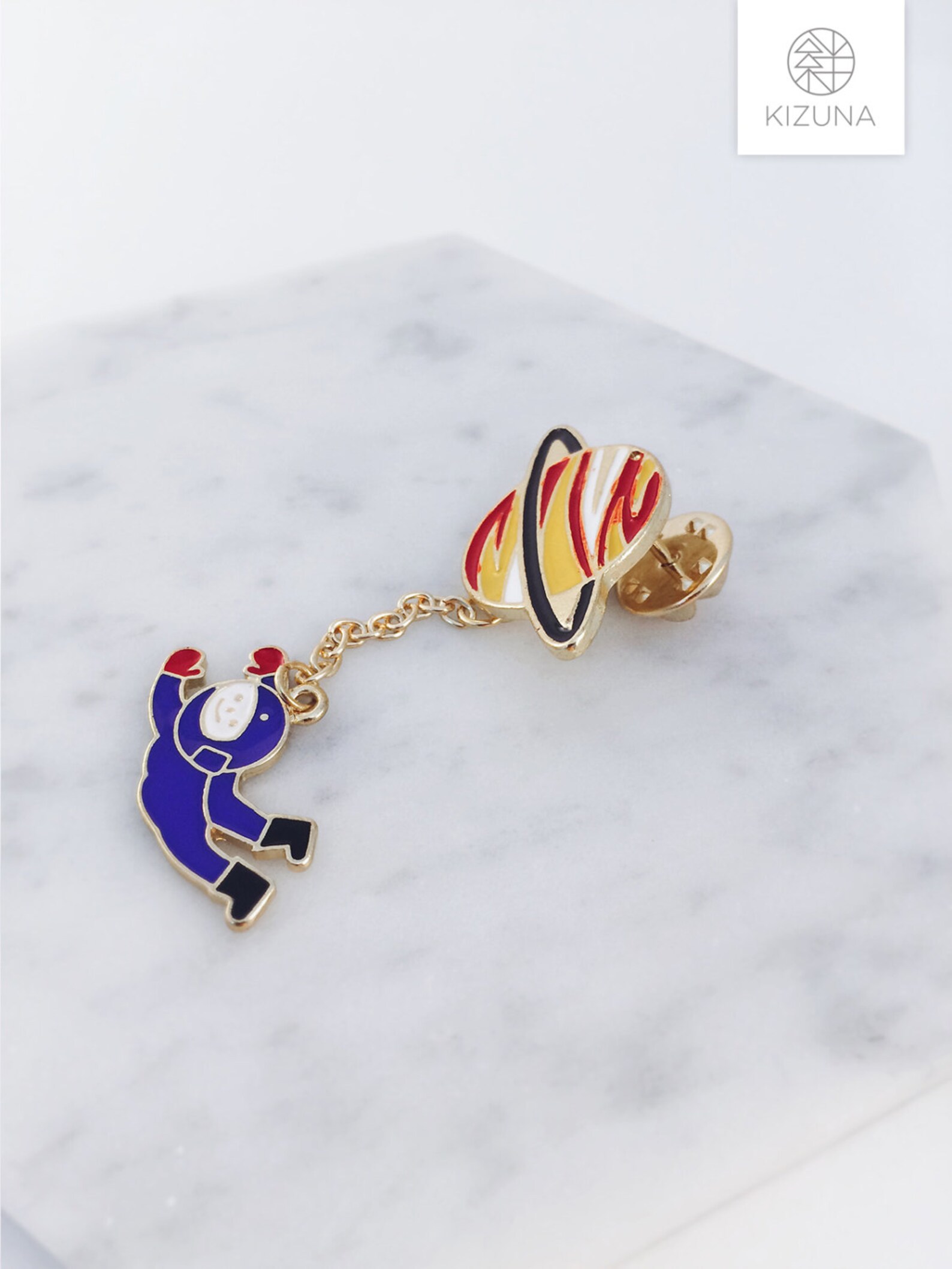 Astronaut Pin Rabbit Pin Fly Me to Space - Etsy