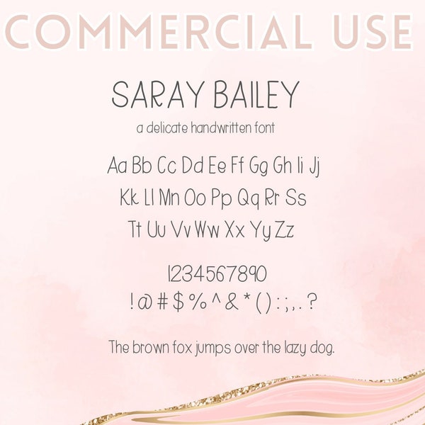 Sarah Font - Etsy