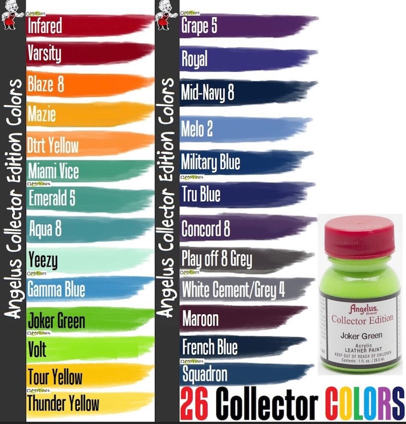 The Collection Angelus Paint - Etsy