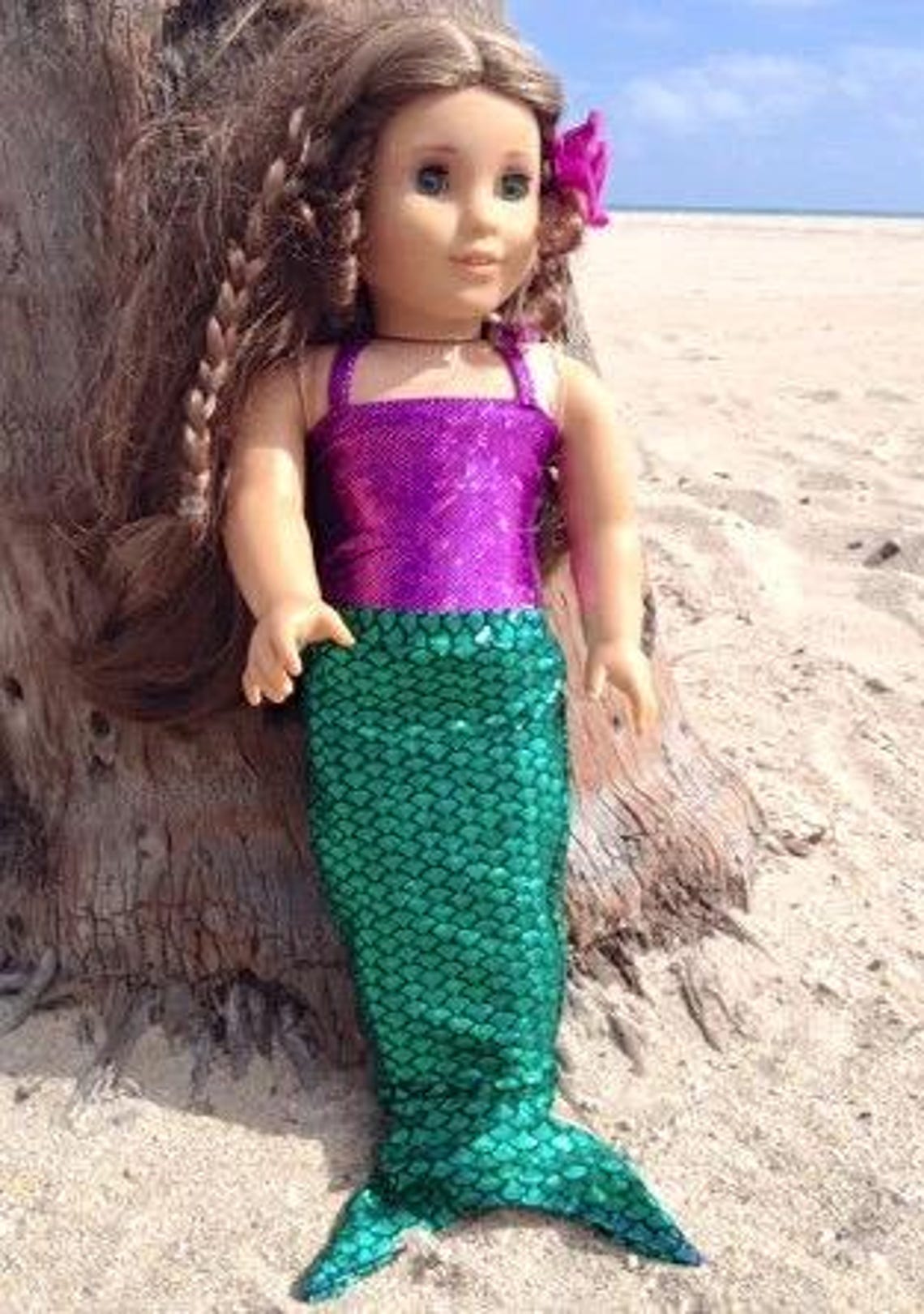 Doll-fin Tail and Top for 18 Inch Dolls - Etsy