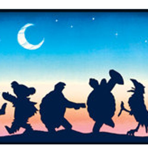 Grateful Dead T-shirt moondance / Dancing Bears / Terrapin - Etsy