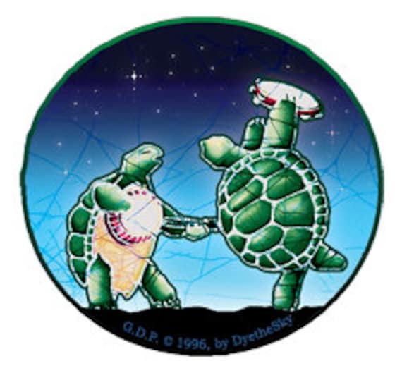 Small Grateful Dead Sticker/terrapin Station /terrapin - Etsy