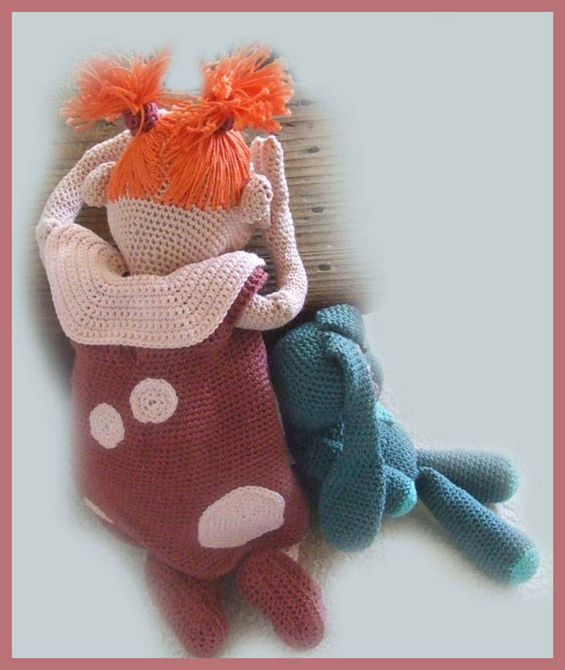 Cry Baby Amigurumi Doll Crochet Pattern Crocheted Dolls - Etsy