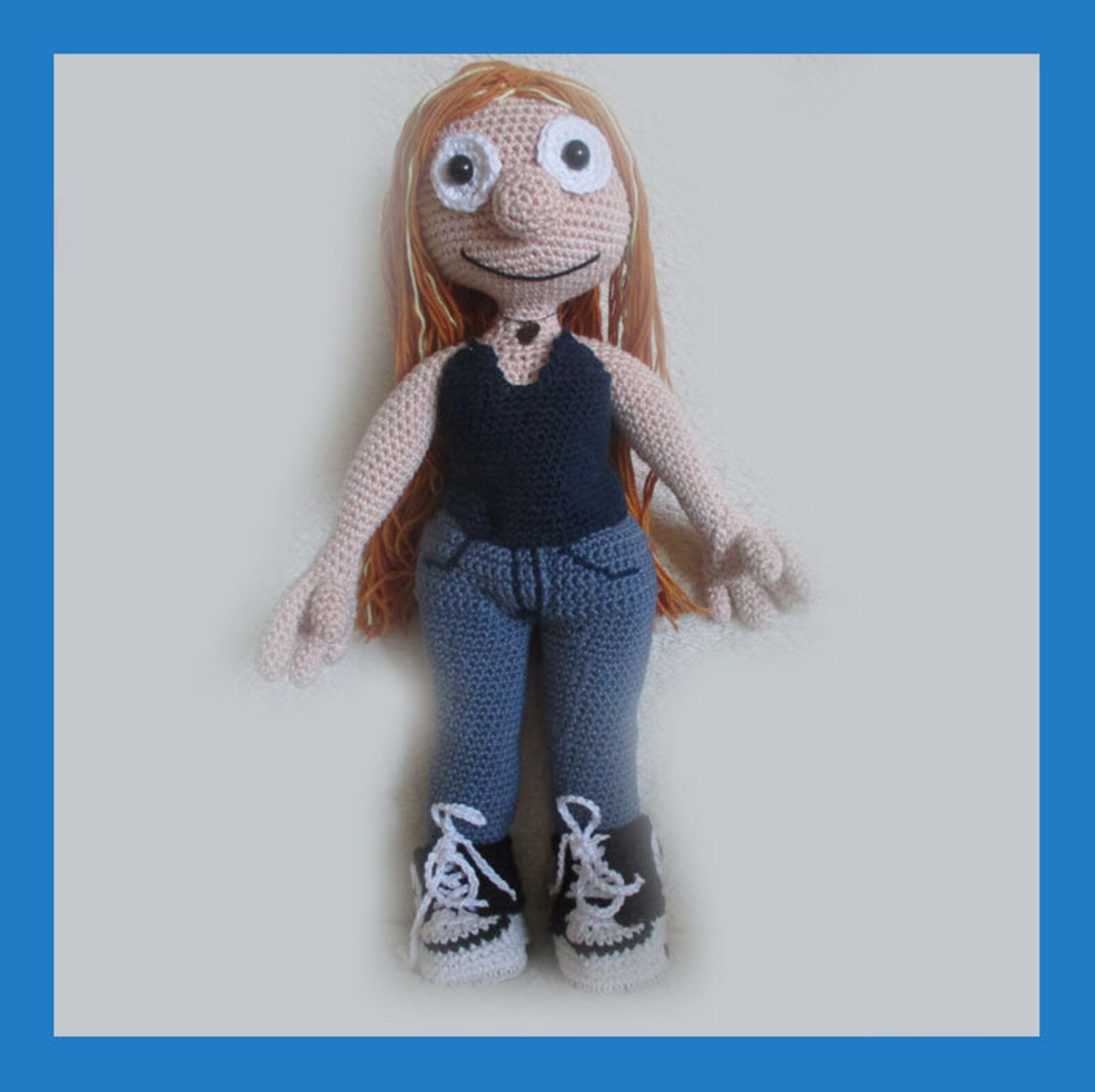 Doctor Leigh, Amigurumi Doll Crochet Pattern, Crochet Doll Pattern ...