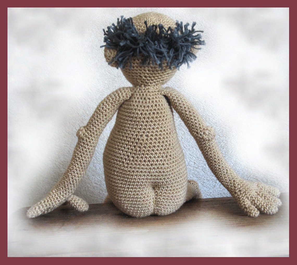 Dirty Old Man Gramps Amigurumi Doll Crochet Pattern - Etsy