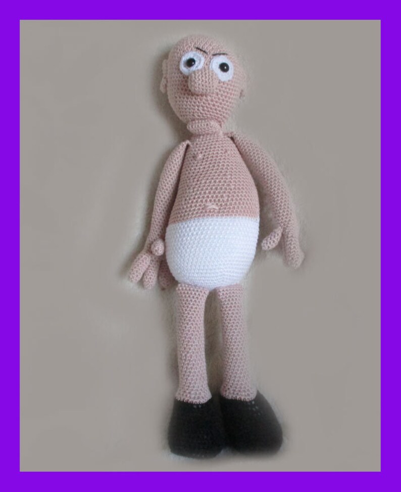 Judge Dane, Amigurumi Doll Crochet Pattern, Crochet Doll Pattern ...