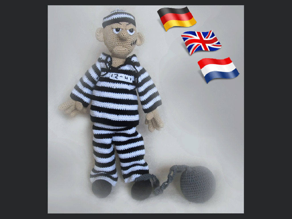 Boris de Boef Amigurumi pop gehaakte poppen patroon - Etsy Nederland