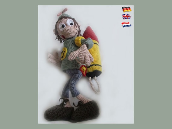 Daredevil Willemrocketman Amigurumi Doll Crochet Pattern | Etsy