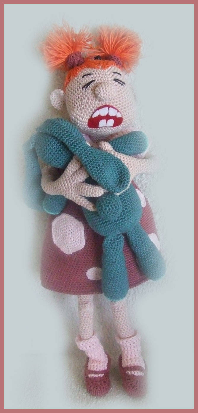 Cry Baby Amigurumi Doll Crochet Pattern Crocheted Dolls - Etsy