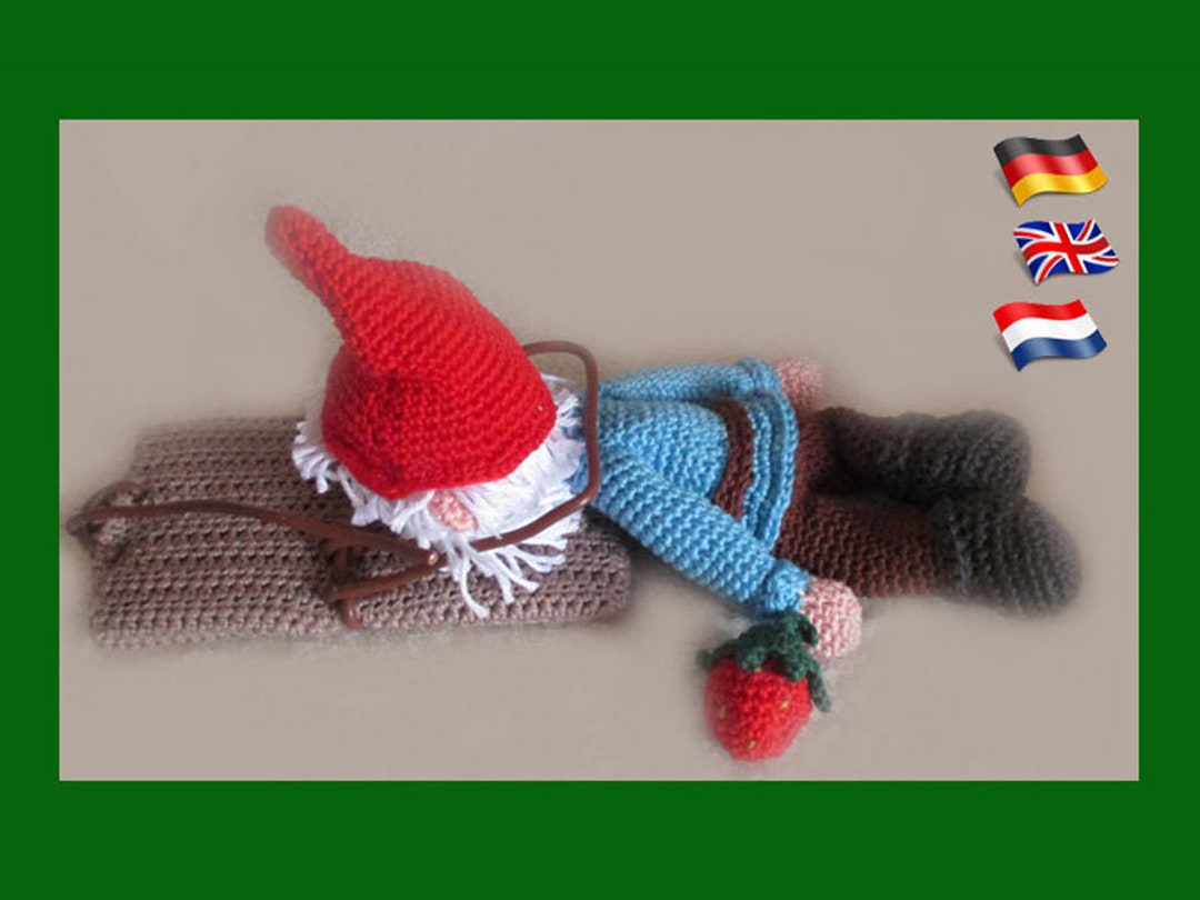 Stupid Gnome, Amigurumi Doll Crochet Pattern, Crochet Doll Pattern ...