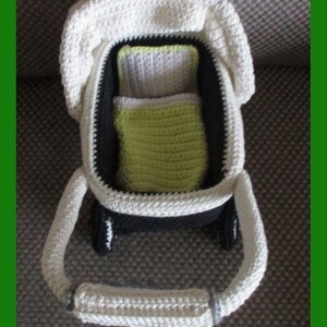 Stroller "happy Days ", Amigurumi Doll Crochet Pattern, Crochet Doll ...
