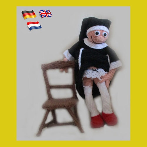 Crochet Pattern Nun Constance Amigurumi Doll Crochet Pattern - Etsy