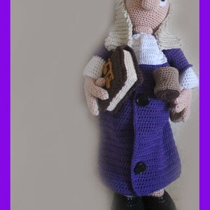 Judge Dane, Amigurumi Doll Crochet Pattern, Crochet Doll Pattern ...
