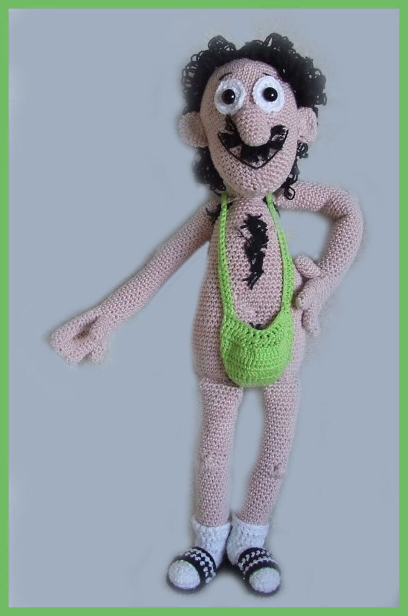 Prince Charming (borat), Amigurumi Doll Crochet Pattern, Crochet Doll ...