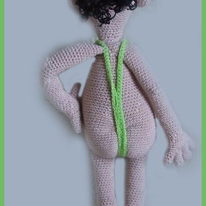 Prince Charming (borat), Amigurumi Doll Crochet Pattern, Crochet Doll ...