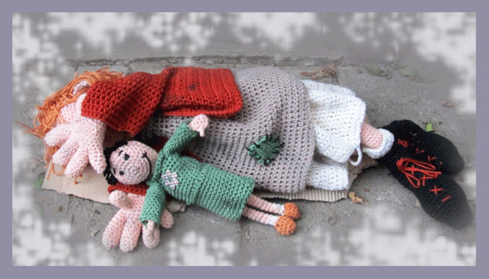 Crochet Pattern Poor Anna, Amigurumi Doll Crochet Pattern, Crocheted ...