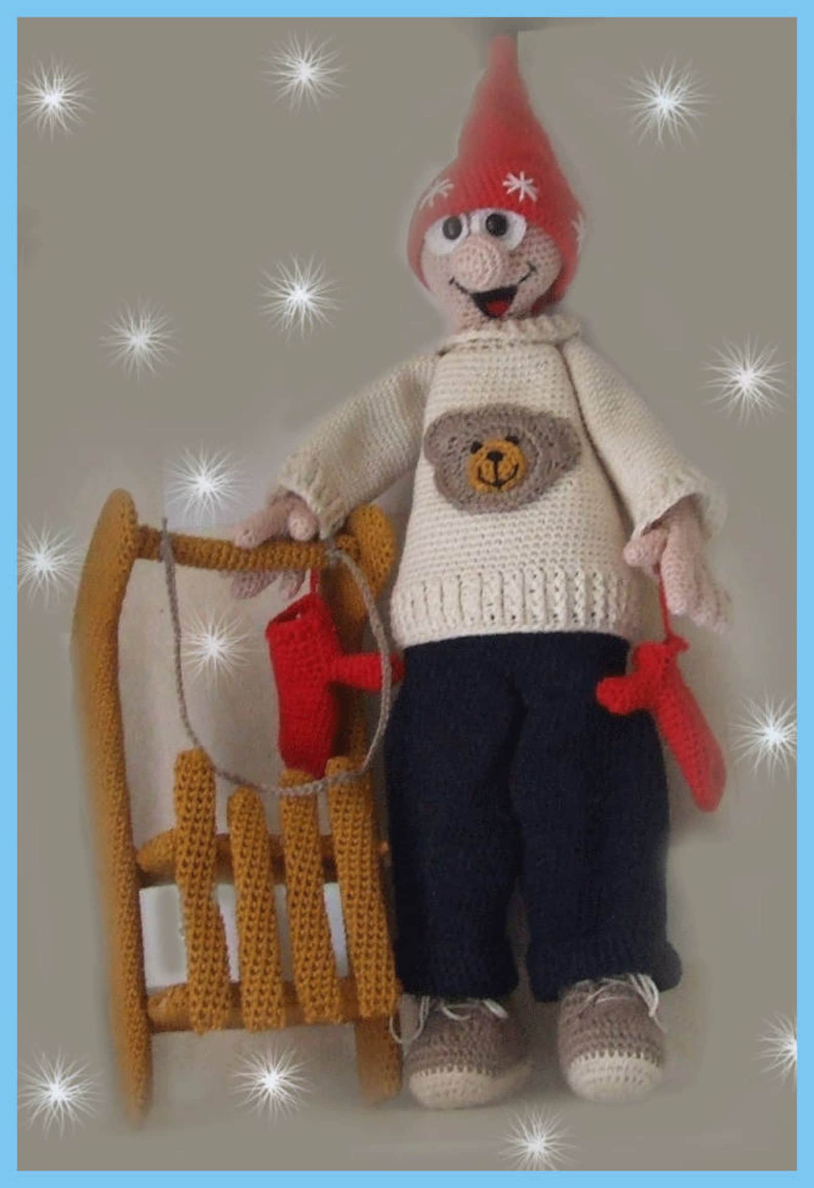 Happy Momo Amigurumi Doll Crochet Pattern Crocheted Dolls - Etsy
