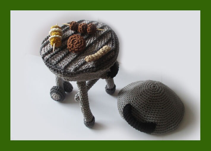 Barbeque Bob, Amigurumi Doll Crochet Pattern, Crochet Doll Pattern ...