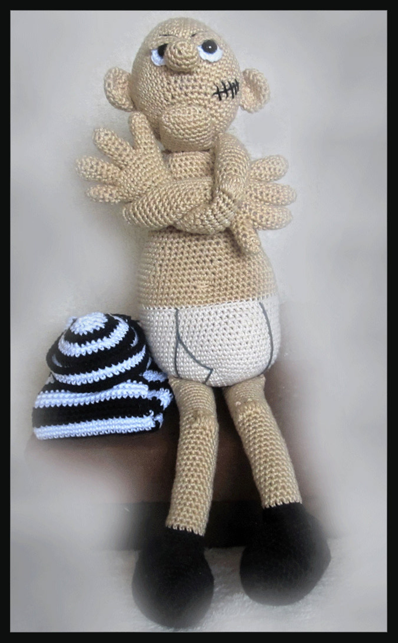 Boris de Boef Amigurumi pop gehaakte poppen patroon - Etsy Nederland