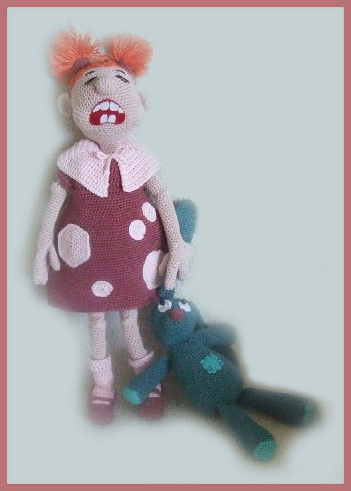 Cry Baby Amigurumi Doll Crochet Pattern Crocheted Dolls - Etsy