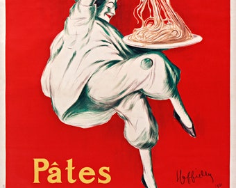 Vintage Advertising Pates Baroni 1921 by Leonetto Cappiello 12x16 ...