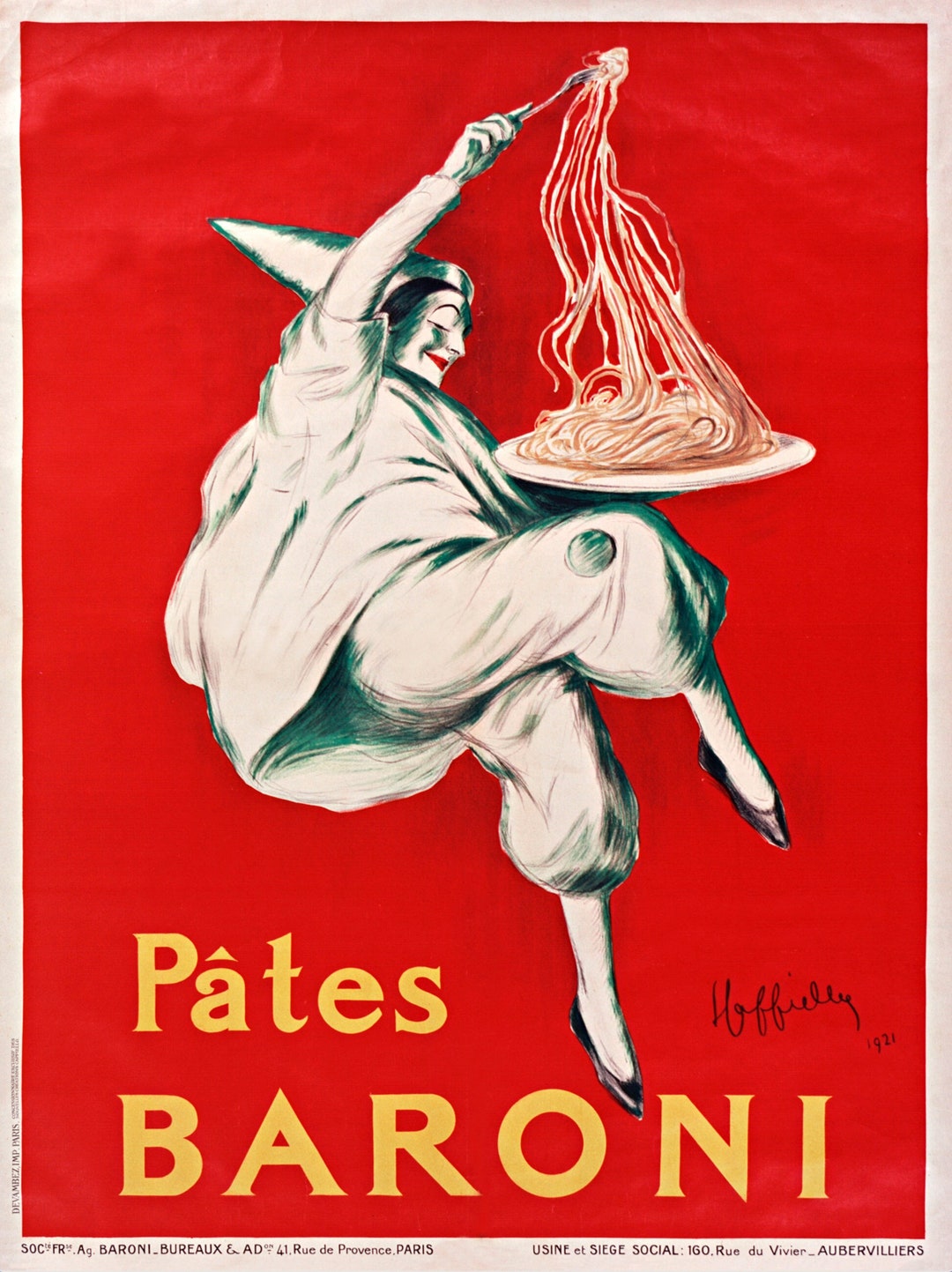 Pates Baroni | 1921 | by Leonetto Cappiello - Etsy