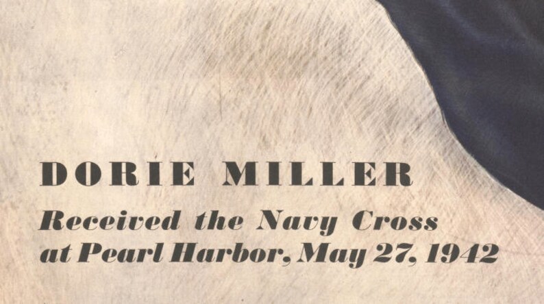 1943 US Navy Recruiting Poster Featuring Dorie Miller - Etsy