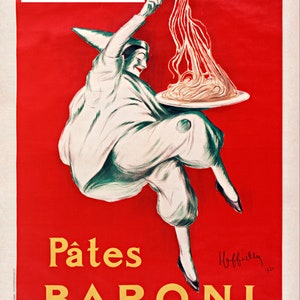 Pates Baroni | 1921 | by Leonetto Cappiello - Etsy