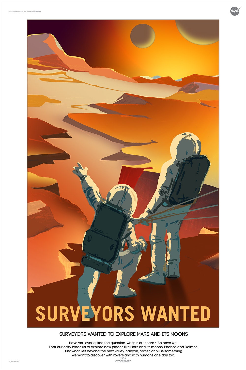Surveyors Wanted MARS Recruitment Poster - Etsy