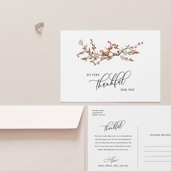 Thanksgiving Cards - Etsy