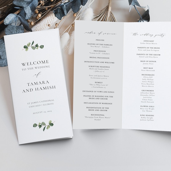 Folded Program - Etsy