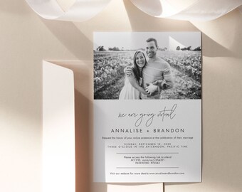 Zoom Wedding Invitation - Etsy UK