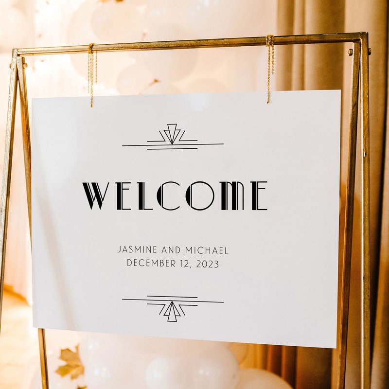 Art Deco Sign - Etsy