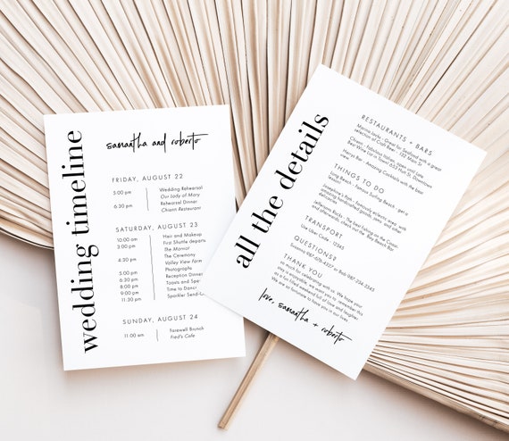 Wedding Itinerary Ideas Wedding Program Wording Guide