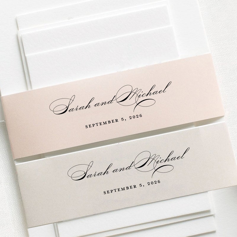 Invitation Wrap - Etsy