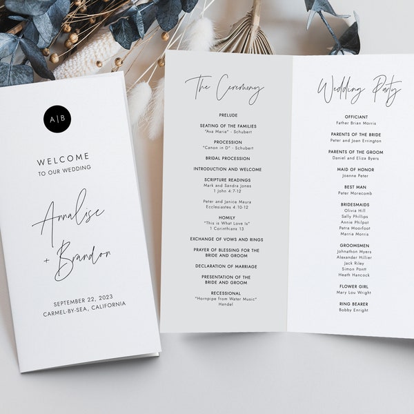 Modern Monogram - Etsy