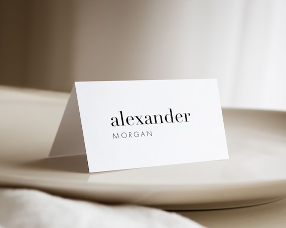 Guest Seating Name Tags