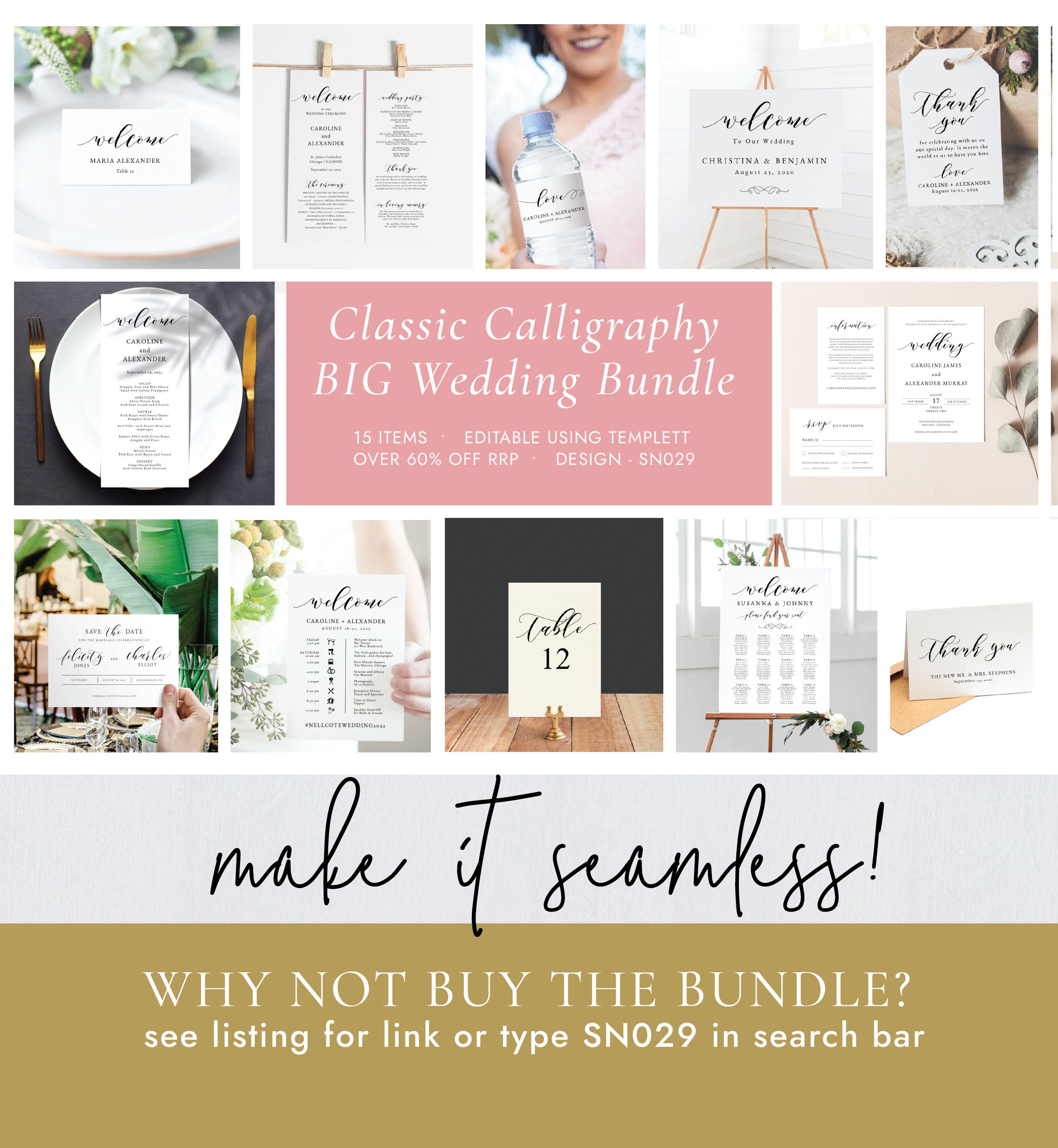 Welcome Seating Chart Table Allocation Printable Seating - Etsy